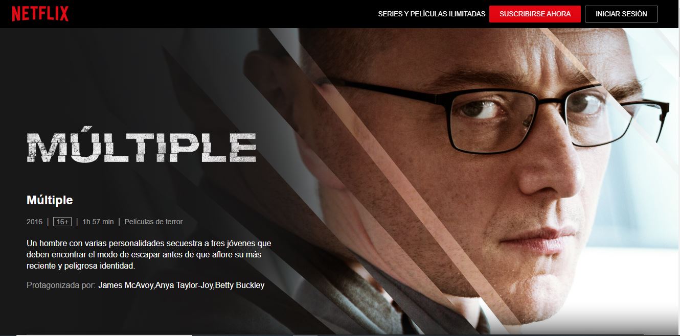 A propósito de: Split (Múltiple/Fragmentado) (Película 2016) – Rosa ...